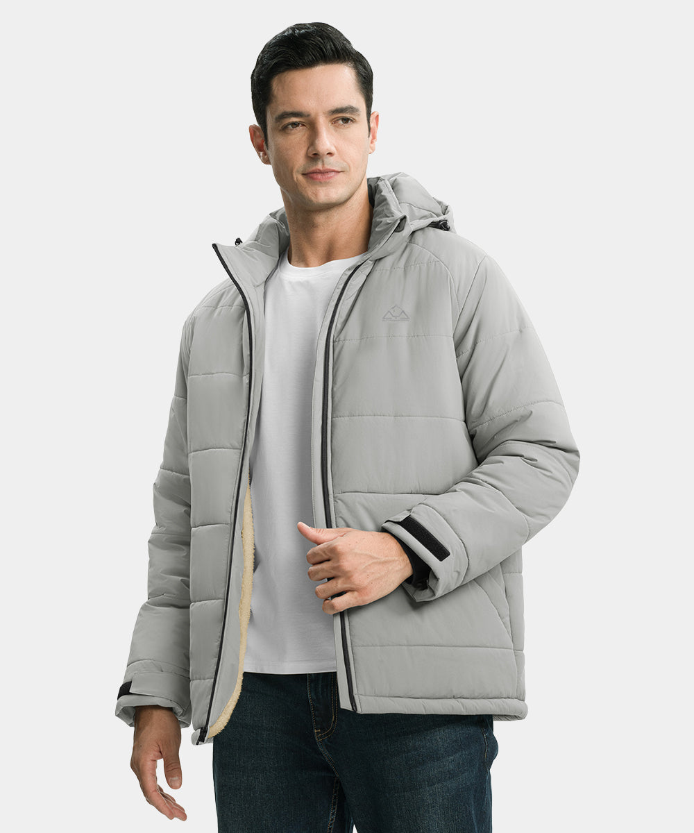 Men's Mid-length Wool Fleece Lining Jacket – TBMPOY