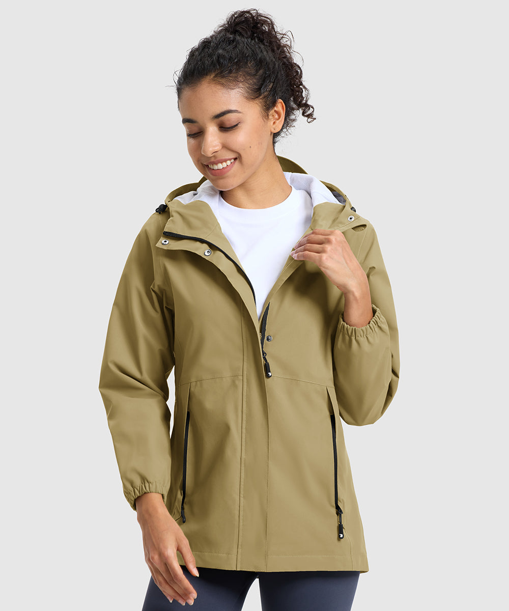 Women's Hood Cycling Bike Waterproof Jackets – TBMPOY