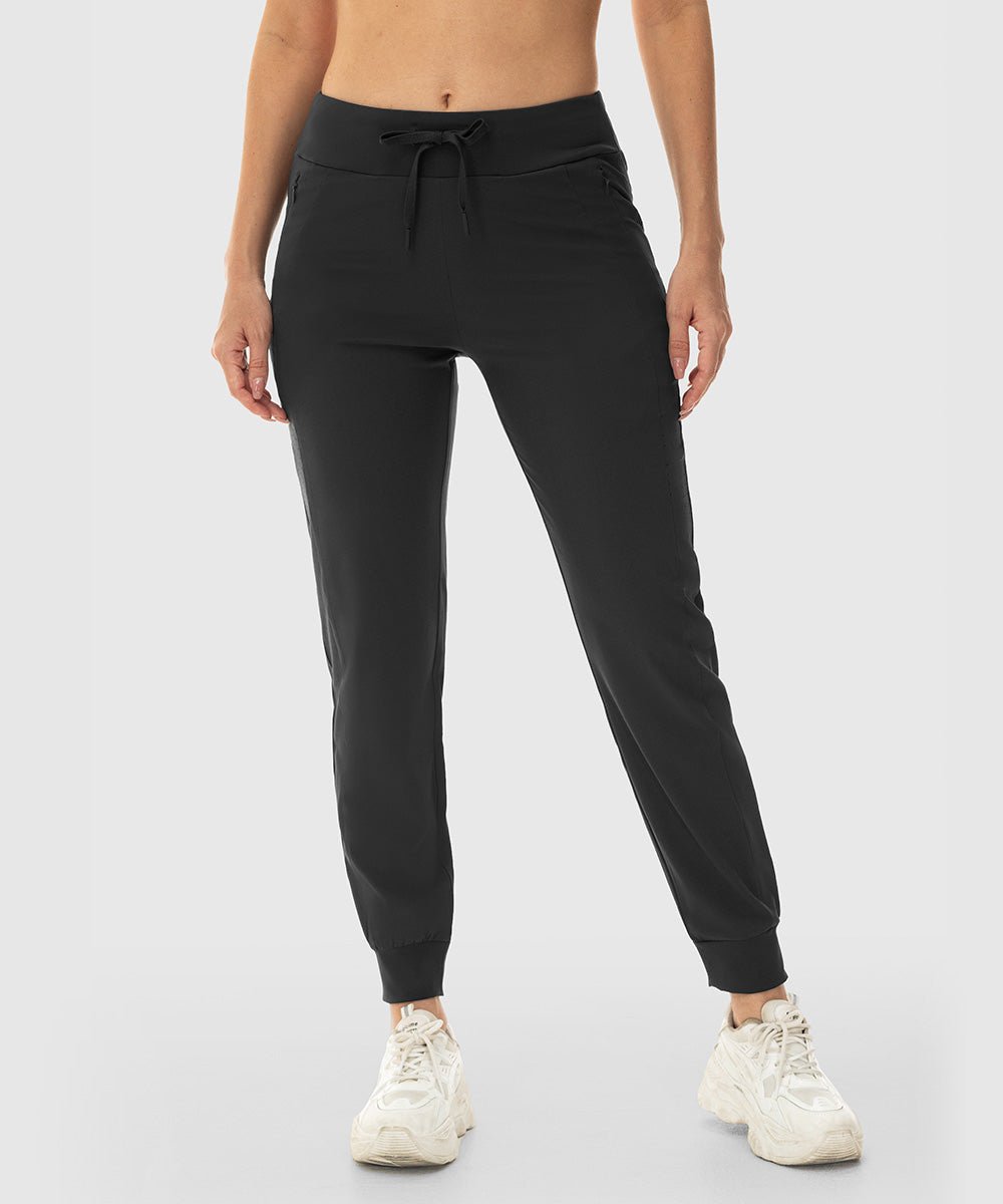 Women's Lightweight Stretch Tapered Athletic Jogging Pants – TBMPOY