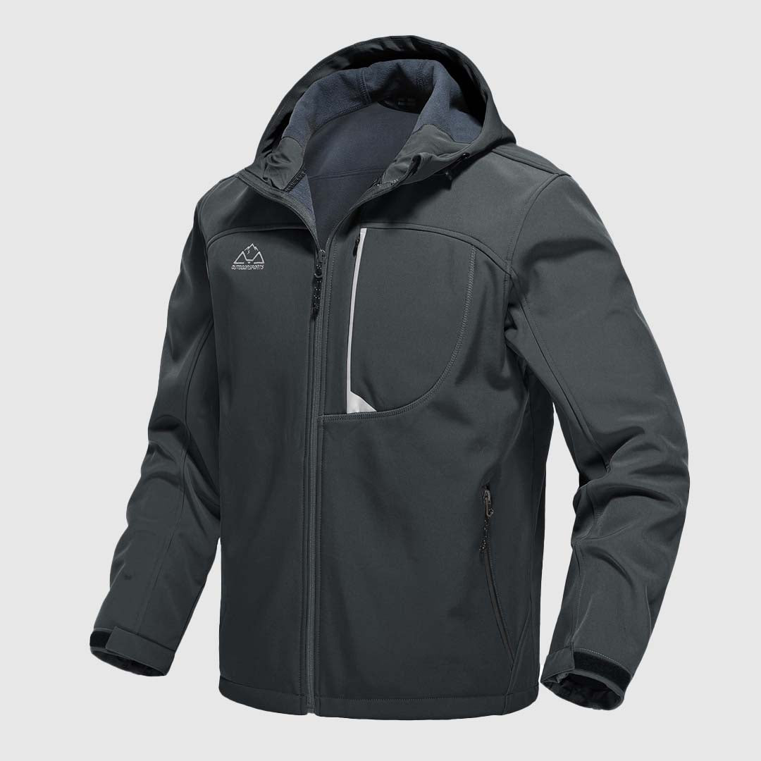Men's Outdoor Softshell Waterproof Warm Jacket – TBMPOY