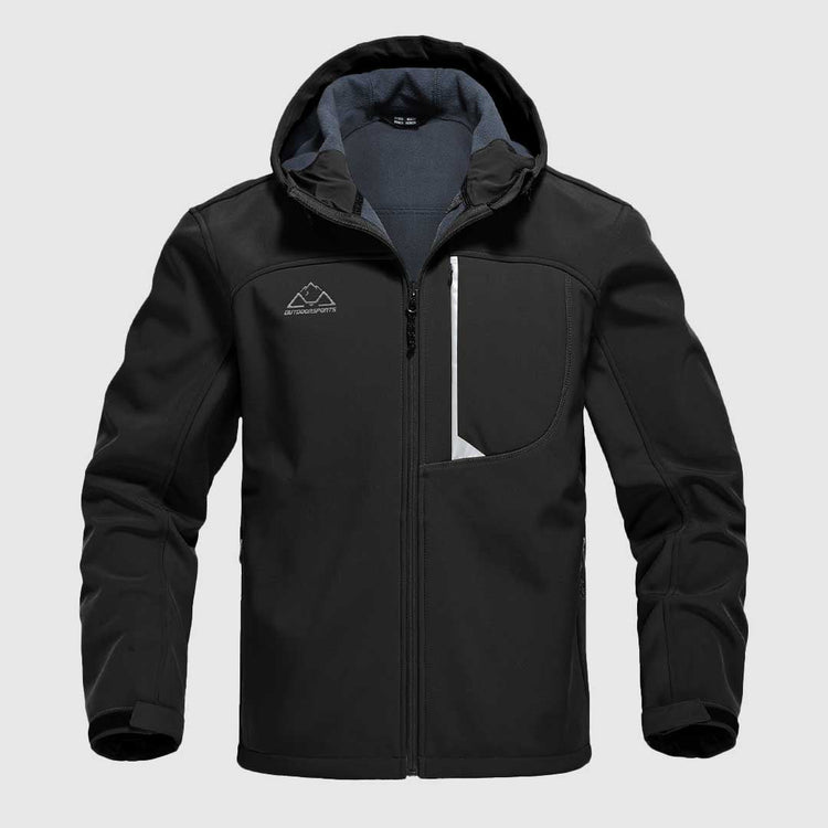 Men's Outdoor Softshell Waterproof Warm Jacket – TBMPOY